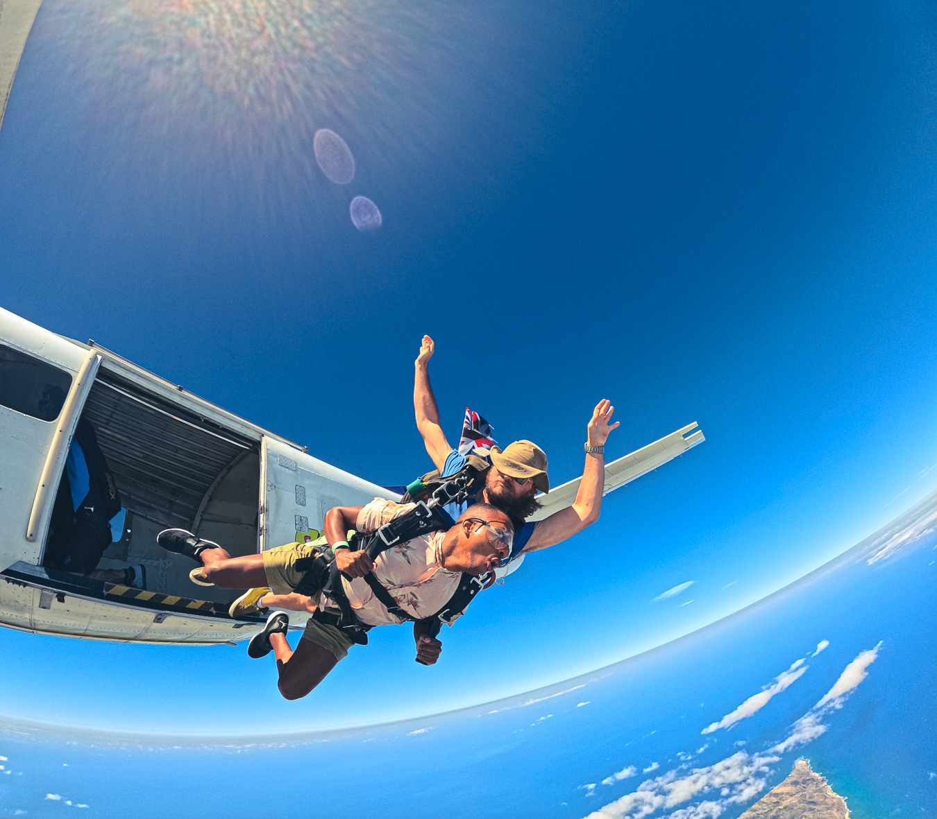Fierce? Fearless? Adrenaline rush? Let's go skydiving!